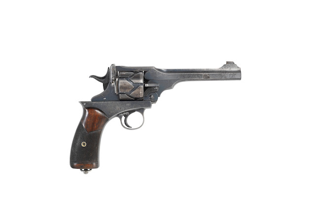 Bonhams : A .455 Webley Fosbery Patent 1901 Model recoil-operated ...