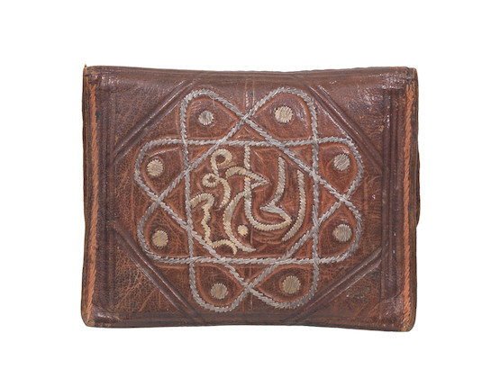 Bonhams : Three metal thread-embroidered purses Turkey and Morocco ...