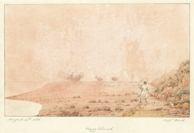 Bonhams : Admiral Sir George Back (British, 1796-1878) 'Foggy Island ...
