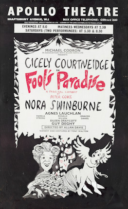 Bonhams : Sir Michael Codron A Group of Theatre Posters for Sir Michael ...