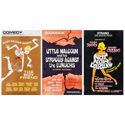Bonhams : Sir Michael Codron A Group of Theatre Posters for Sir Michael ...