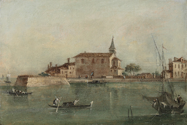 Bonhams : Francesco Guardi (Venice 1712-1793) A view of Isola di ...