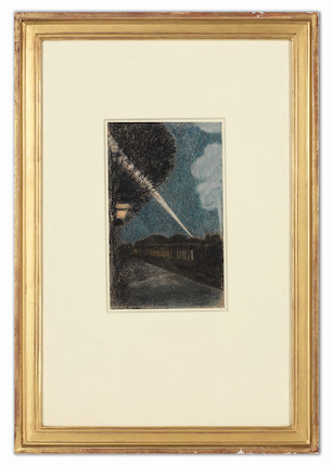 Bonhams : Arthur Joseph Gaskin (British, 1862-1928) 'The searchlight'