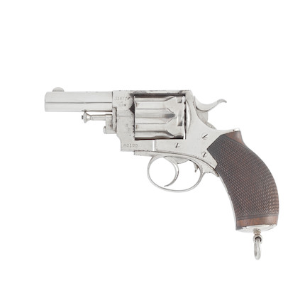 Bonhams : A .360 No. 5 & .380 revolver by Webley, no. 62122, retailed ...