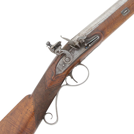 Bonhams : A 14-Bore Flintlock Sporting Gun
