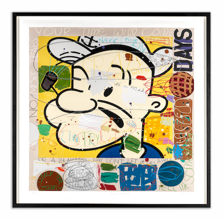 Bonhams : David Spiller (1942-2018) Your Time Will Come (Popeye), 2010 ...