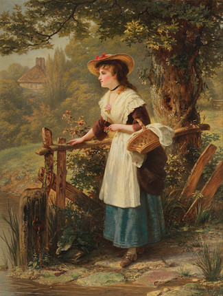 Bonhams : Alfred Fowler Patten (British, 1826-died after 1888) 'Alone ...