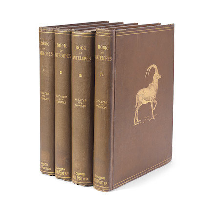 Bonhams : SCLATER (PHILIP LUTLEY) AND OLDFIELD THOMAS The Book of the ...