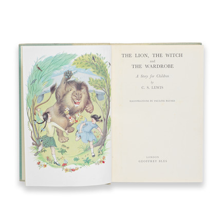 Bonhams : LEWIS (C.S.) The Lion, the Witch and the Wardrobe, FIRST ...