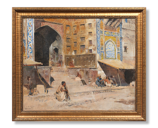 Bonhams : Edwin Lord Weeks (American, 1849-1903) The Steps of the Wazir ...