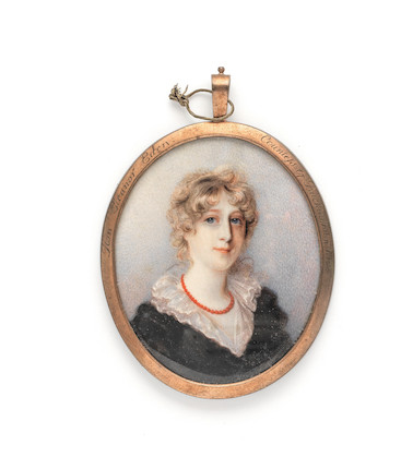 Bonhams : Mrs. Anne Mee (British, circa 1770-1851) A portrait miniature ...