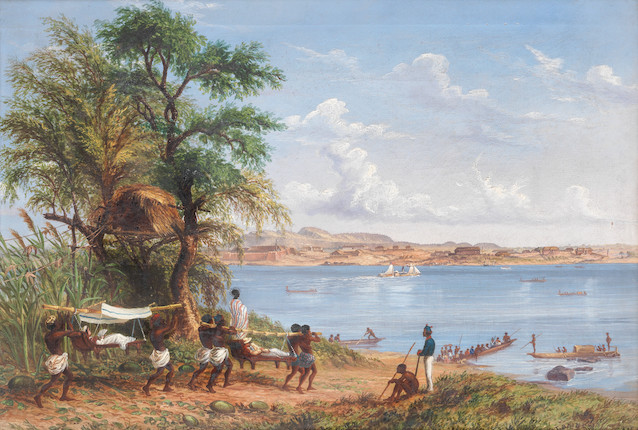 Bonhams : Thomas Baines (1820-1875) 'Tete, Zambesi River, South East ...