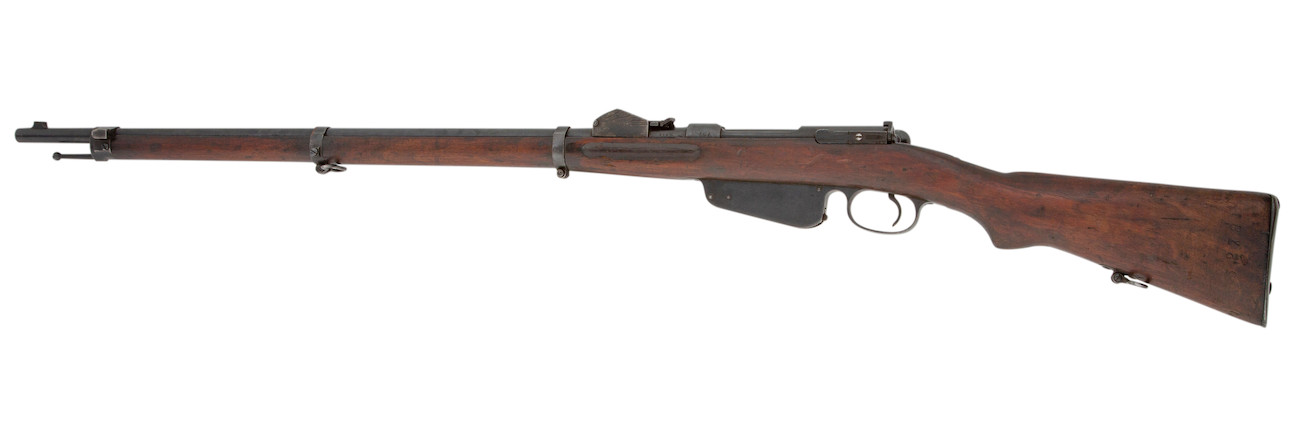 Bonhams : An 8x50mmR (Mannlicher) 'M1888/90' straight-pull service ...