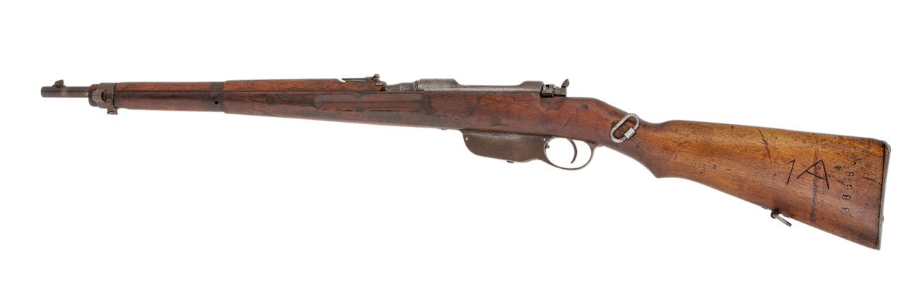 Bonhams : A 8x50mmR (Mannlicher) 'M1895' straight-pull service carbine ...