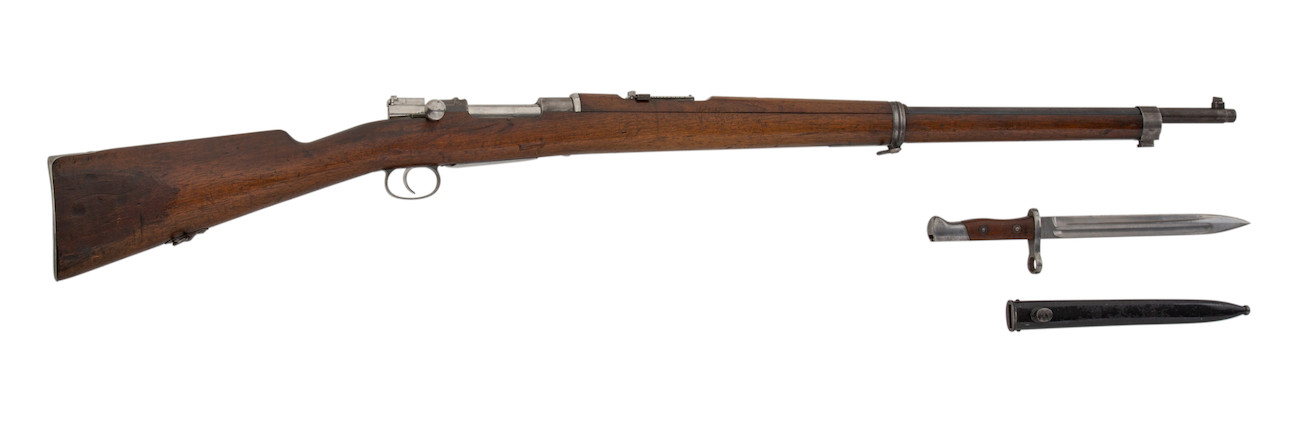 Bonhams : A deactivated 757mm (Mauser) 'M1899 Serbian contract' bolt ...