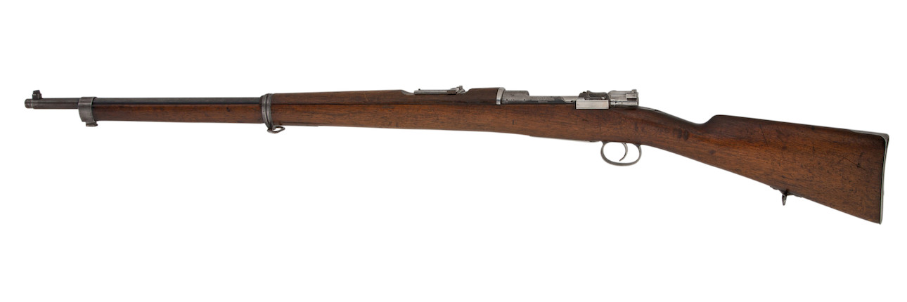 Bonhams : A deactivated 757mm (Mauser) 'M1899 Serbian contract' bolt ...