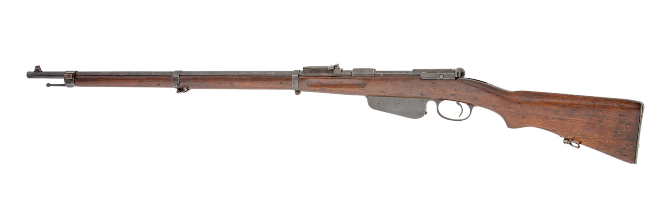 Bonhams : An 850mmR (Mannlicher) 'M1890' straight-pull service rifle by ...