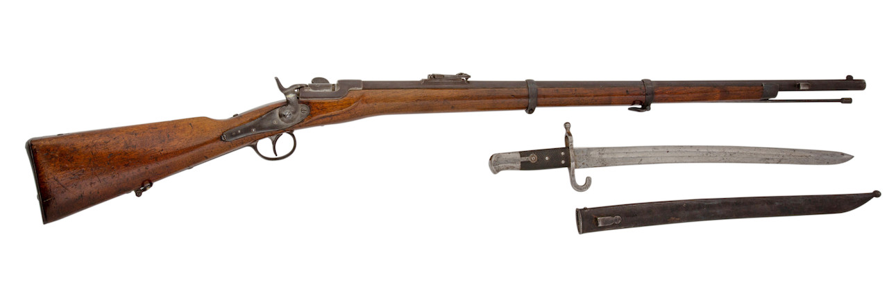 Bonhams : A 11.15x58mmR 'Werndl-Holub M1867/77' rolling-block breech ...