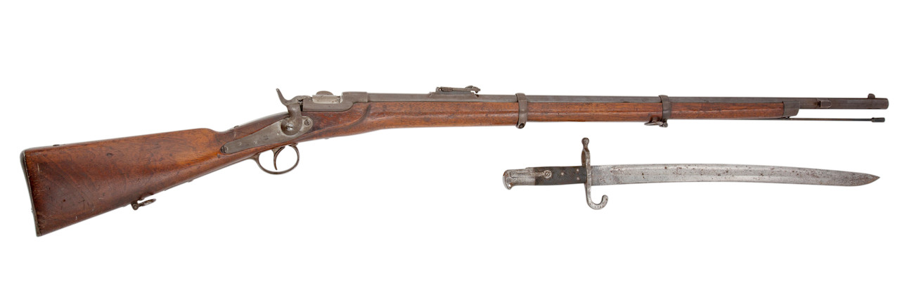 Bonhams : A 11.15x58mmR 'Werndl-Holub M1867/77' rolling-block breech ...