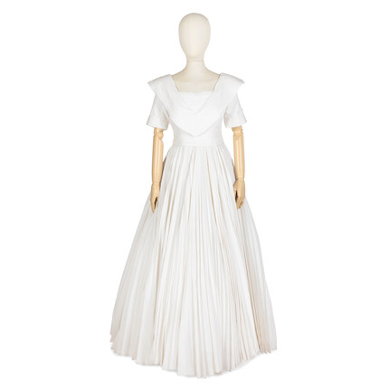 Bonhams : Claire Foy (as the Queen) A replica of the Coronation ...