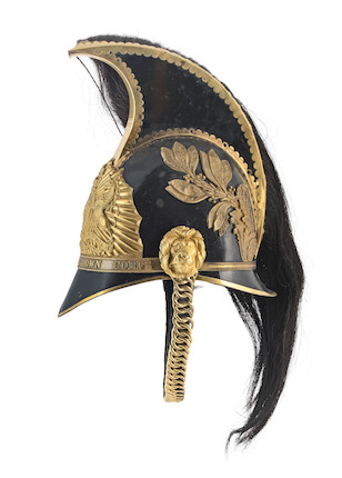 Bonhams : A Rare Officer's Helmet Of Prince Albert's Own Corp Of ...