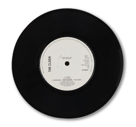 Bonhams : The Clash A selection of vinyl records from Bernard Rhodes ...