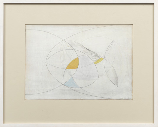 Bonhams : Dame Barbara Hepworth (British, 1903-1975) Intersection 26 x 37.7 cm. (10 1/4 x 14 3/4 ...
