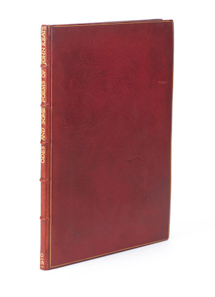 Bonhams : KEATS - ILLUMINATED BY ALLAN F. VIGERS KEATS (JOHN) Odes, Etc ...