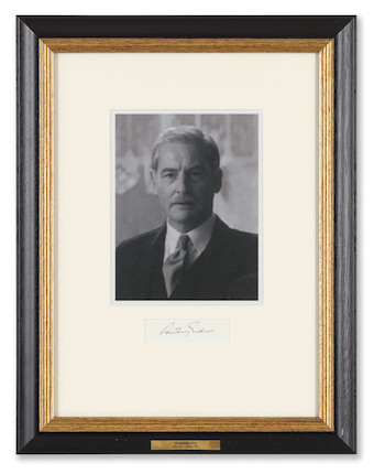 Bonhams : Contemporary School The Downing Street Set six black-and-white photographs of cast ...
