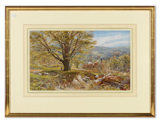 Bonhams : Edmund George Warren (British, 1834-1909) The woodcutter