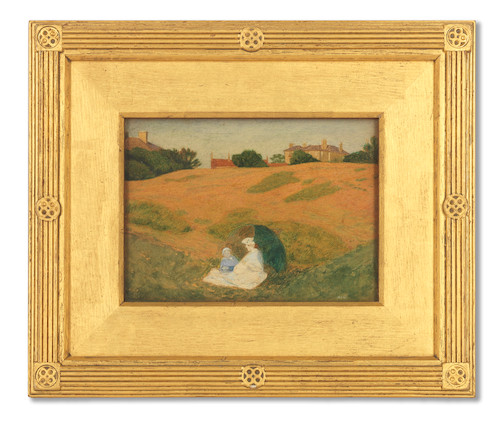 Bonhams : Arthur Joseph Gaskin (British, 1862-1928) Southwold, Suffolk
