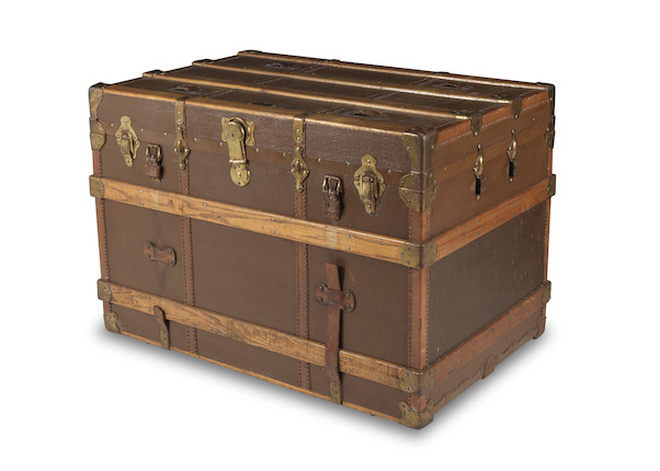 Bonhams : An early 20th century American steamer trunk made by Henry ...