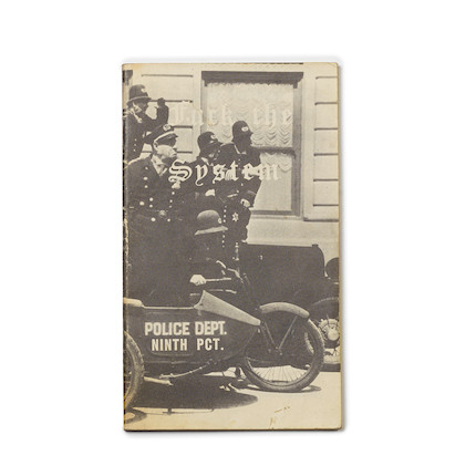 Bonhams : HOFFMAN (ABBIE) Fuck the System, New York, privately Printed, 1967