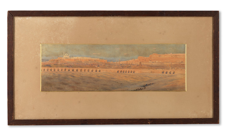 Bonhams : George Price Boyce (British, 1826-1897) The Citadel of ...
