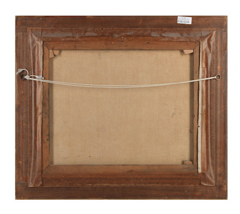 Bonhams : Herbert Royle (British, 1870-1958) Making a hayrick