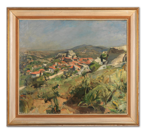 Bonhams : Anthony Eyton R.A., R.W.A., R.W.S. (British, born 1923) Agios ...