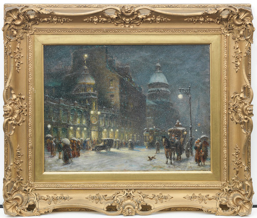 Bonhams : Robert Sanderson (British, 1848-1908) Empire Palace Theatre ...