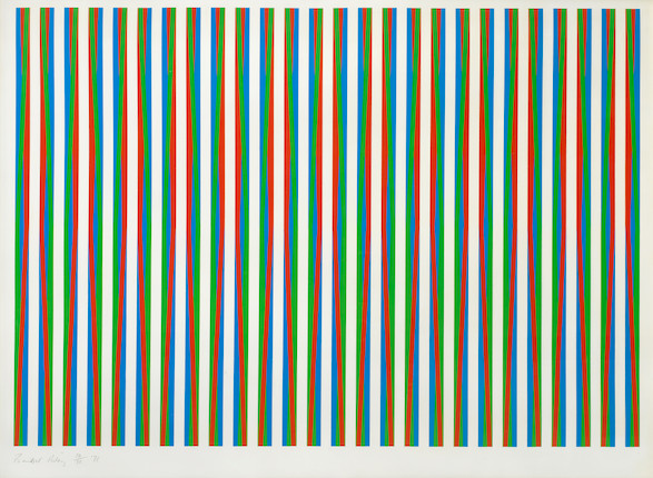 Bonhams : Bridget Riley (born 1931) Firebird, 1971 (Printed by Kelpra ...