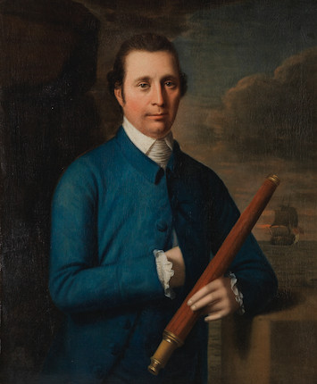 Bonhams : British School, circa 1760 Portrait of a merchant marine ...