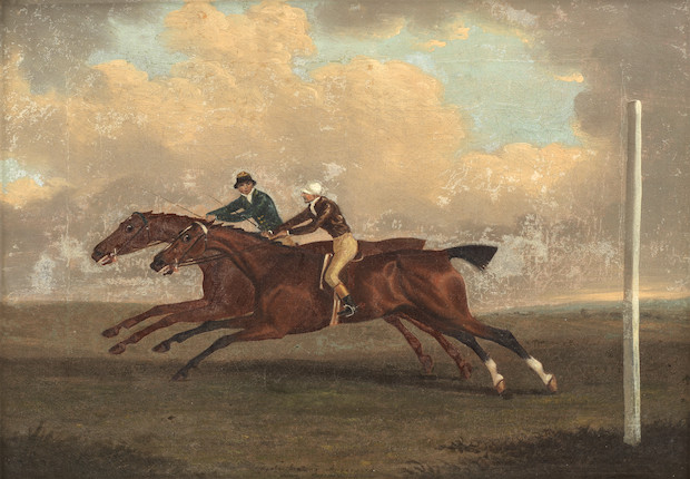 Bonhams : Francis Sartorius (London 1734-1804) A horse race said to be ...