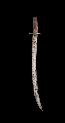 Bonhams : A rare Ilkhanid or Timurid steel sword Central Asia, 13th ...