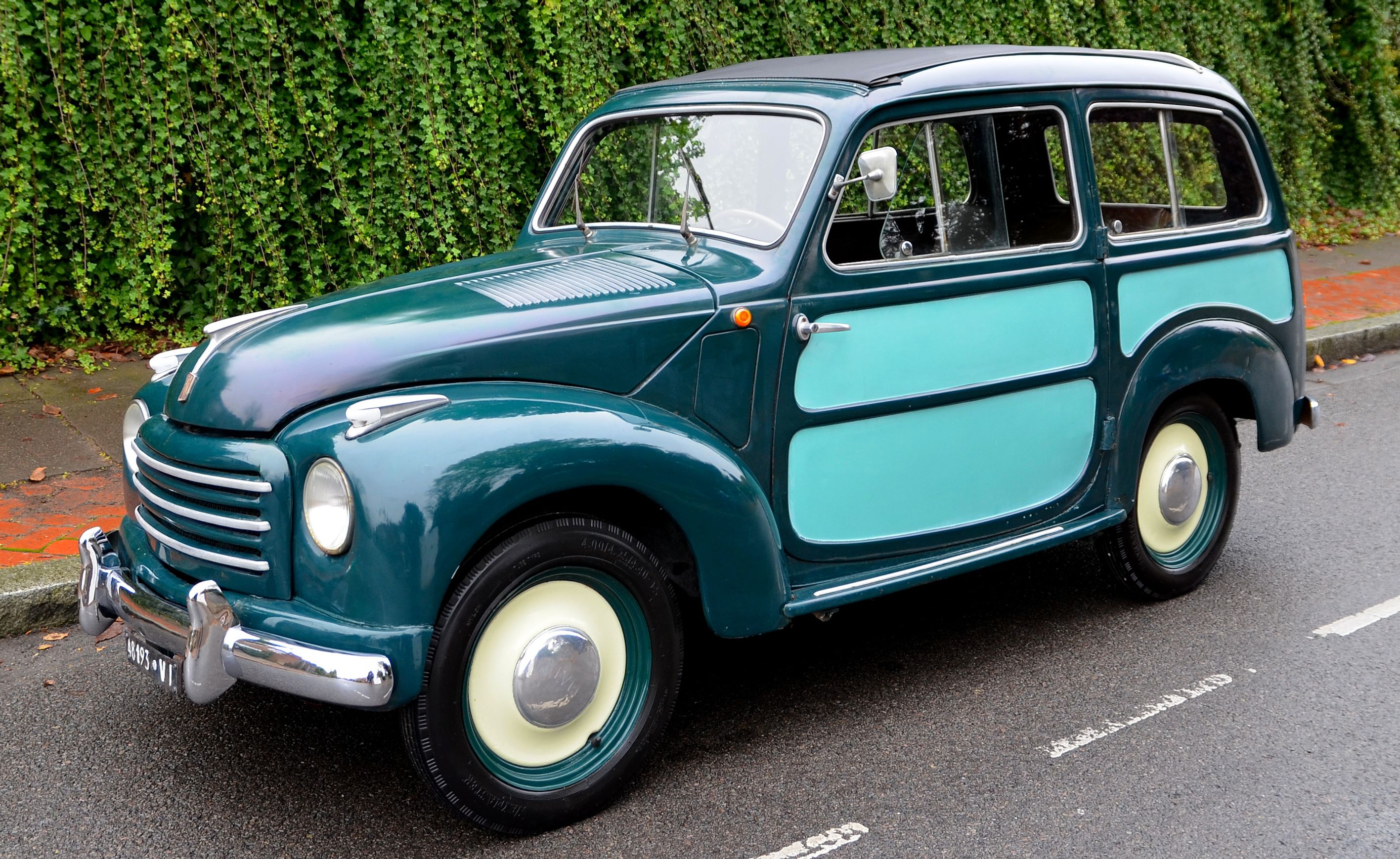 Bonhams Cars : 1953 Fiat 500C 'Topolino' Giardiniera Station Wagon ...
