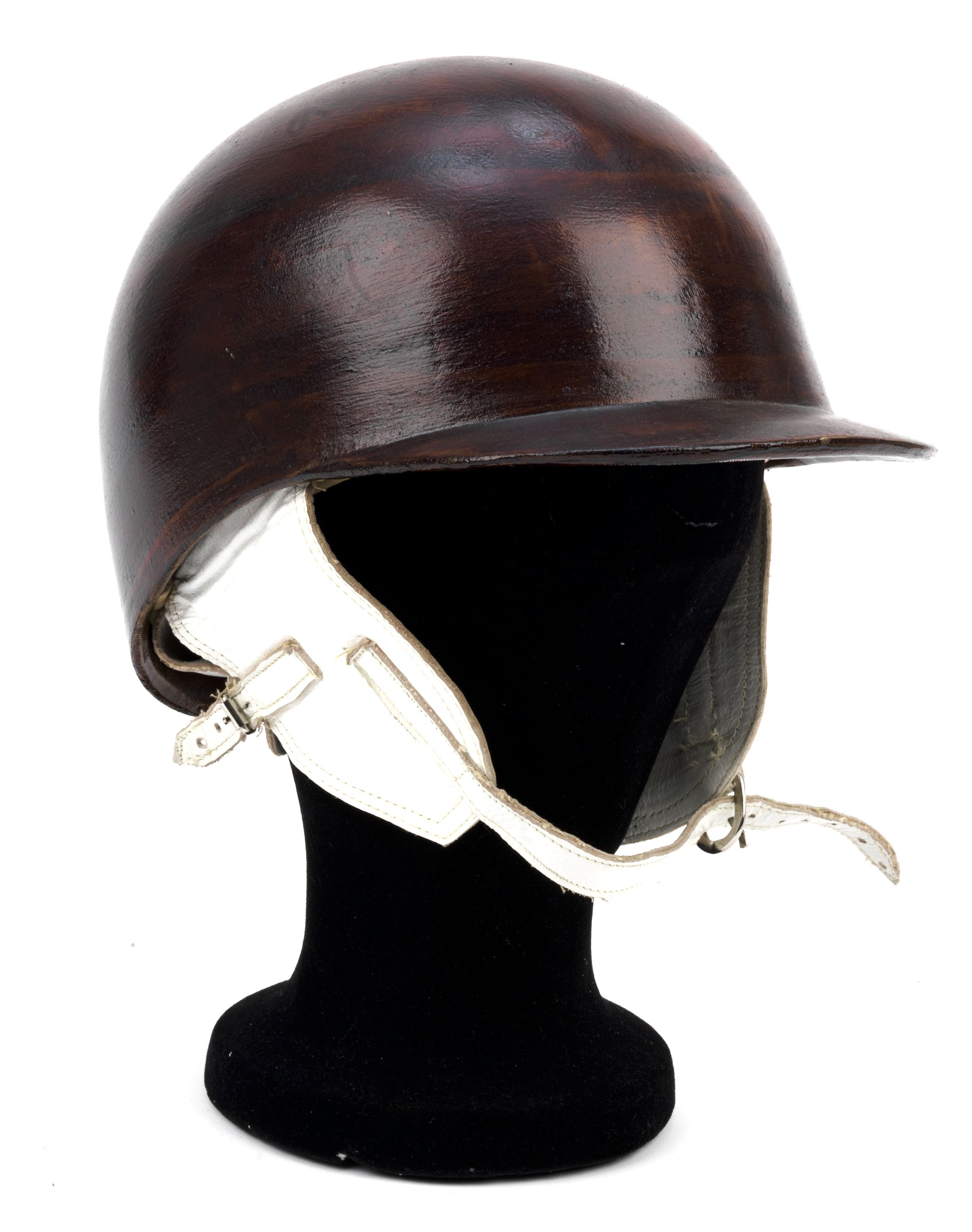 Bonhams Cars : An unpainted Stirling Moss replica helmet by H J Patey ...