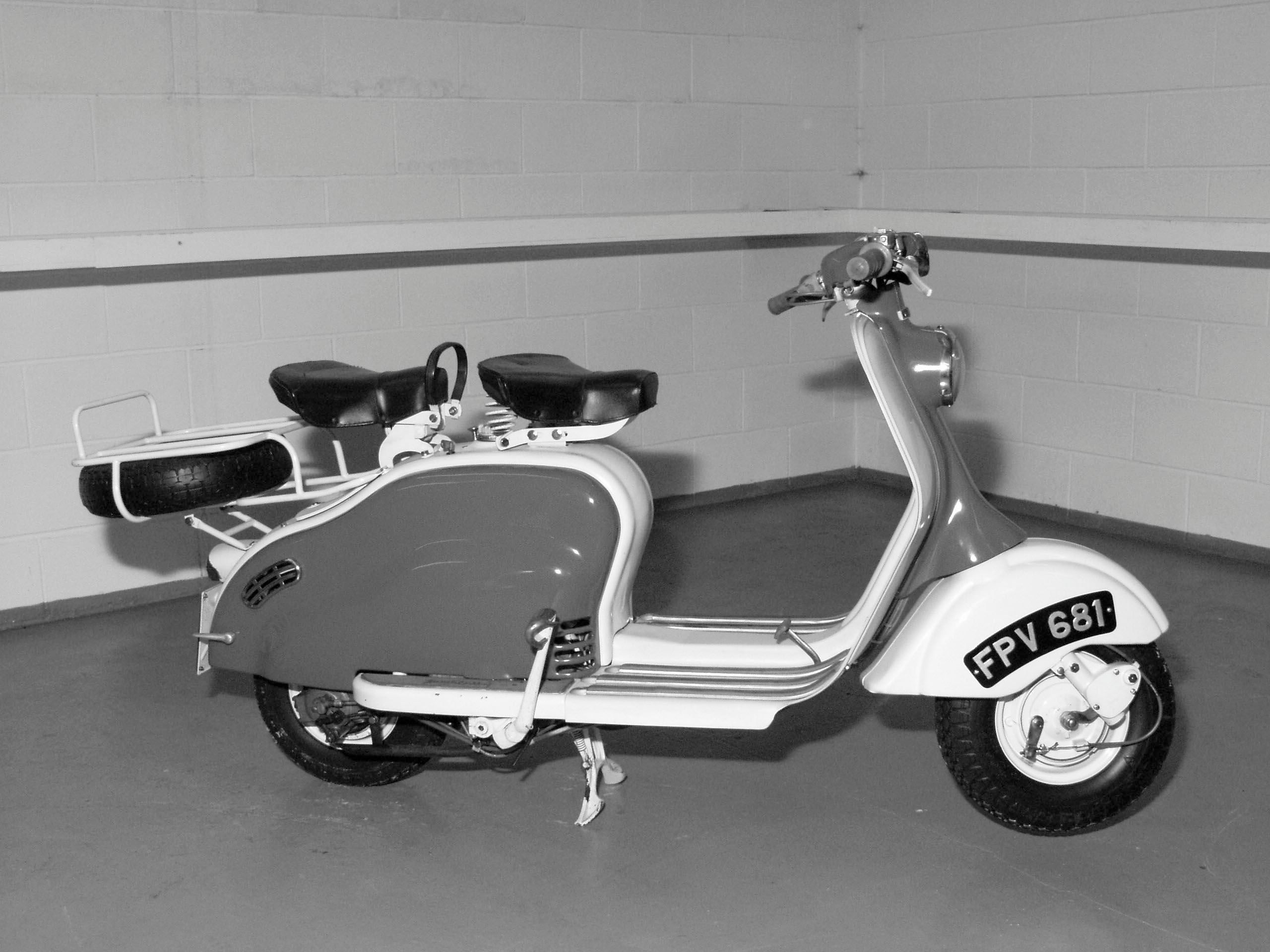 Vintage Lambretta Scooter