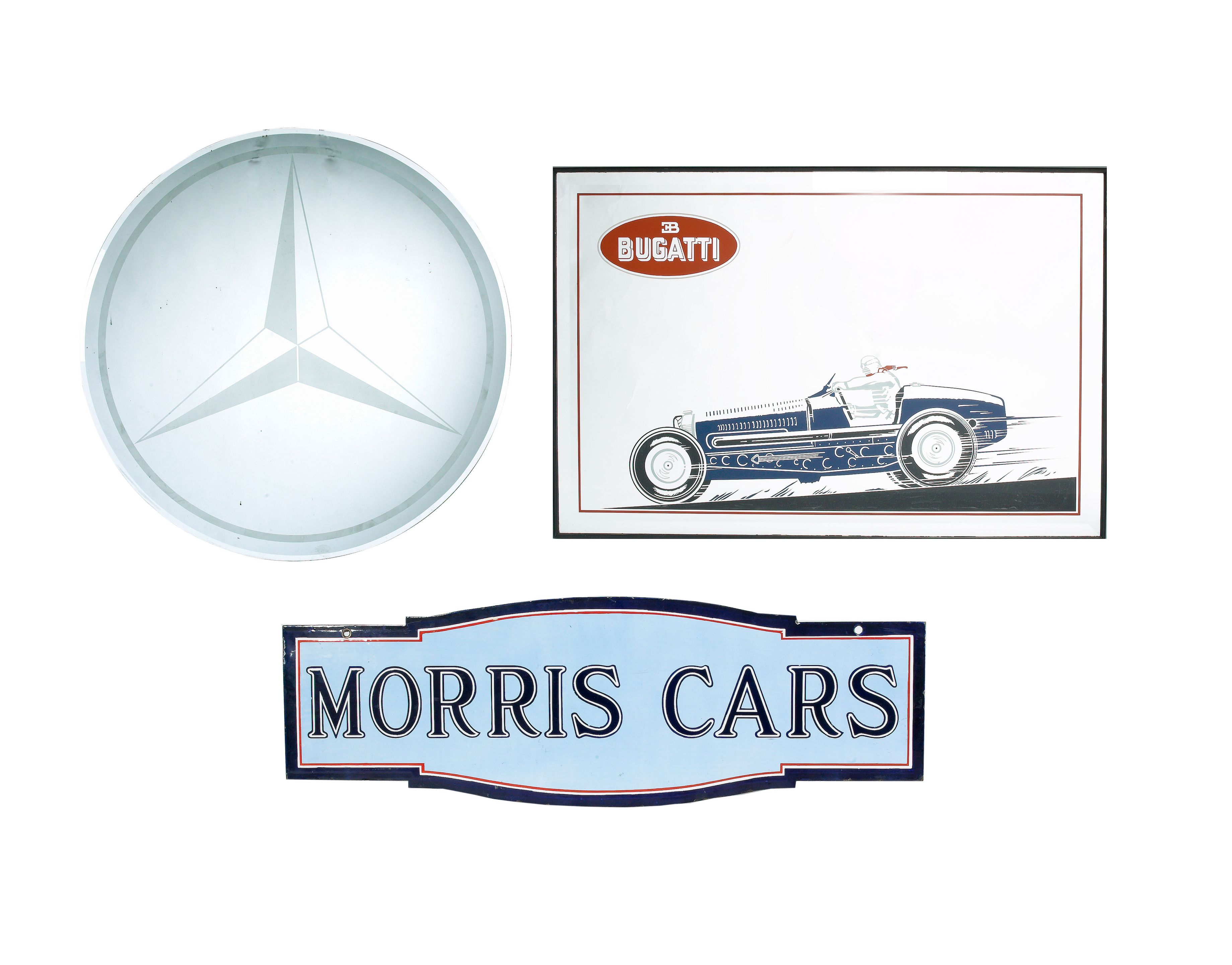Bonhams Cars : A good Morris Cars enamel sign,