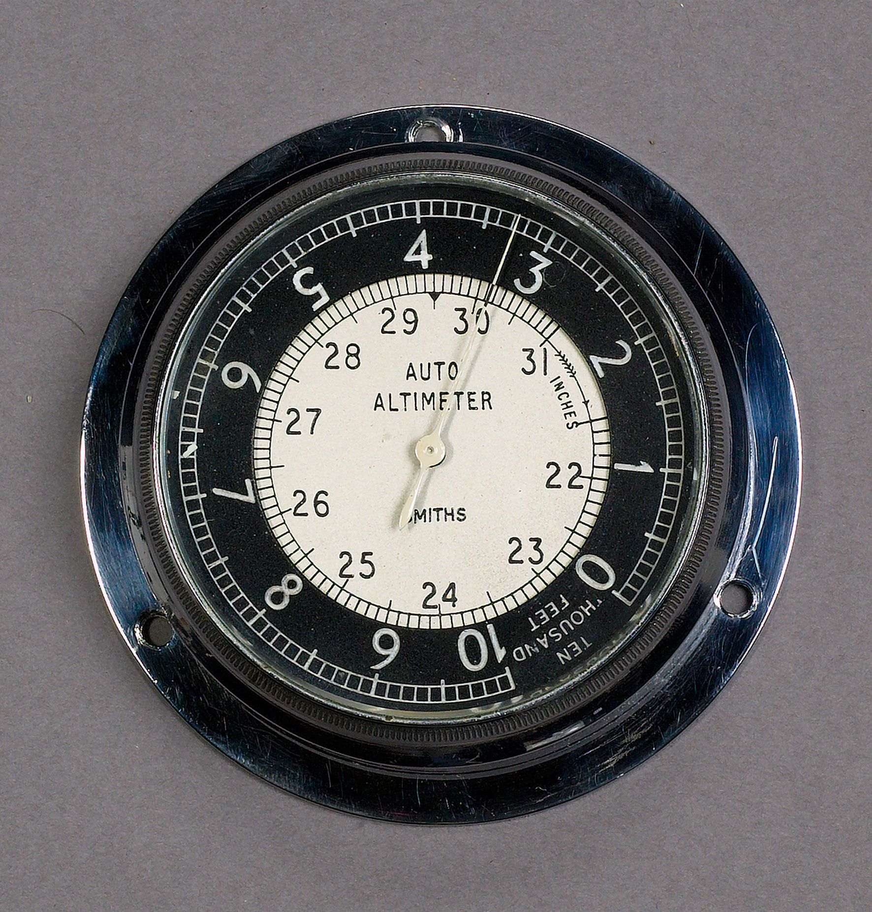 Bonhams Cars : An Auto Altimeter by Smiths,