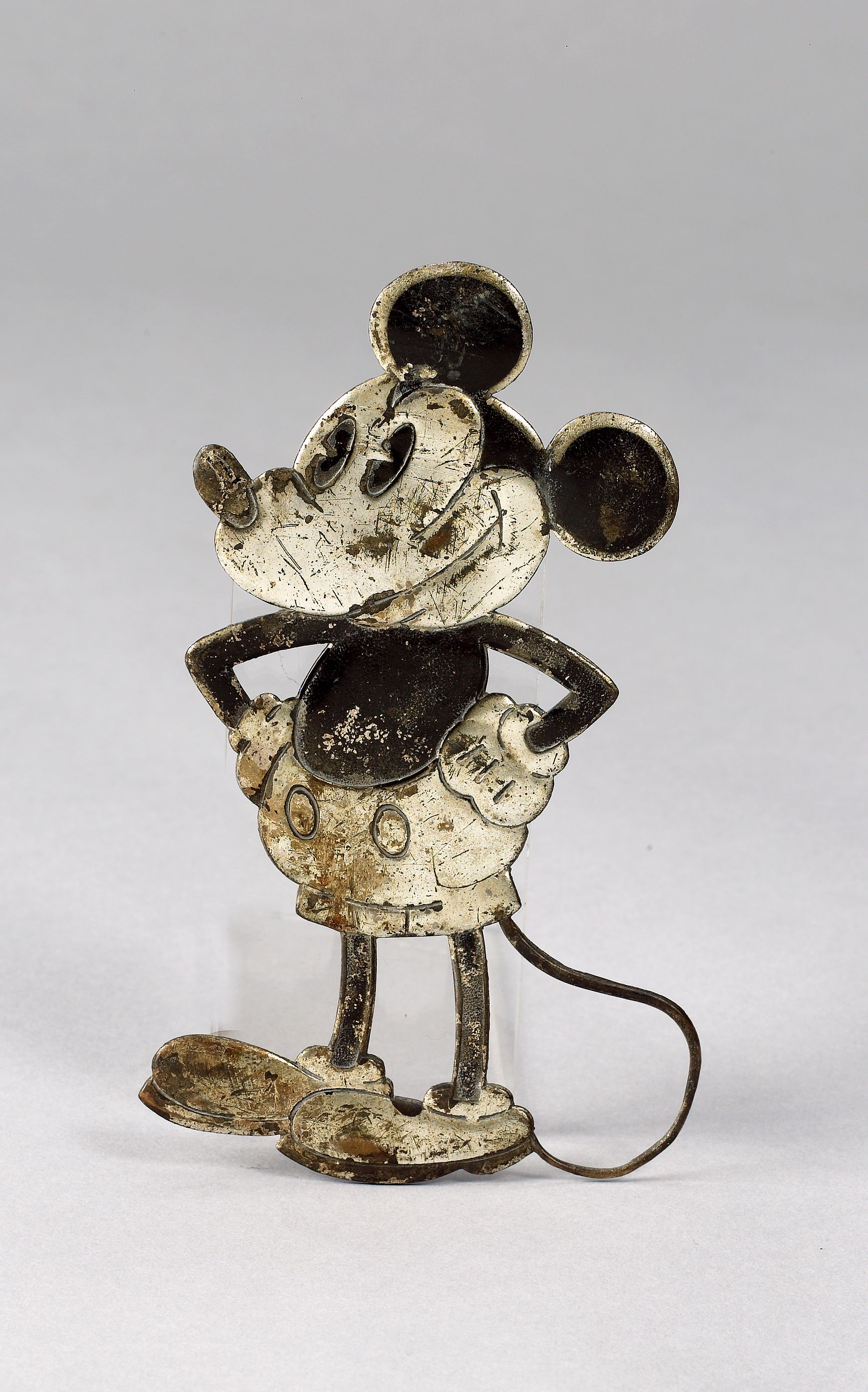 Bonhams Cars : A rare Mickey Mouse radiator badge, 1930s,
