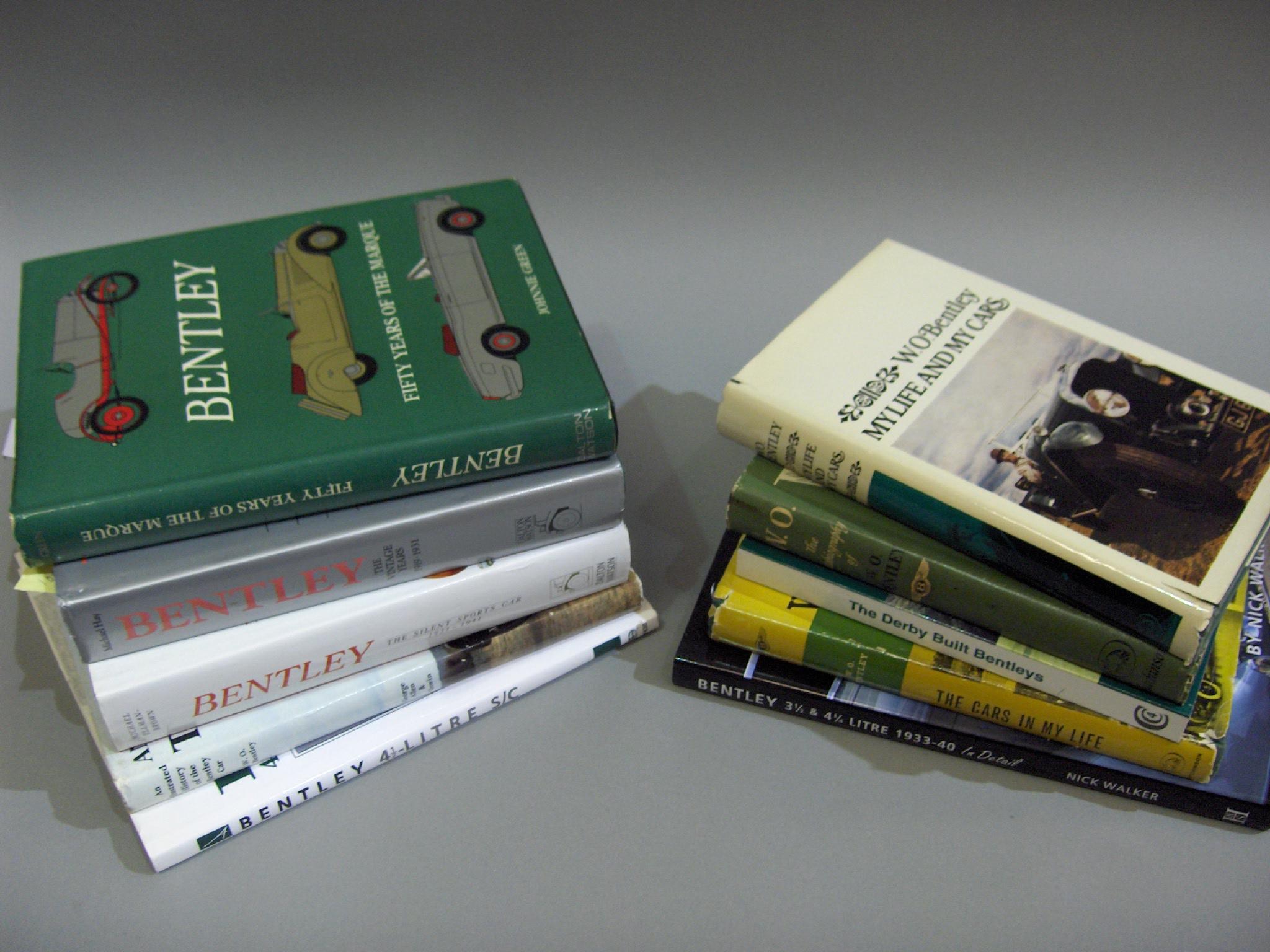 Bonhams Cars Assorted Bentley Reference Books