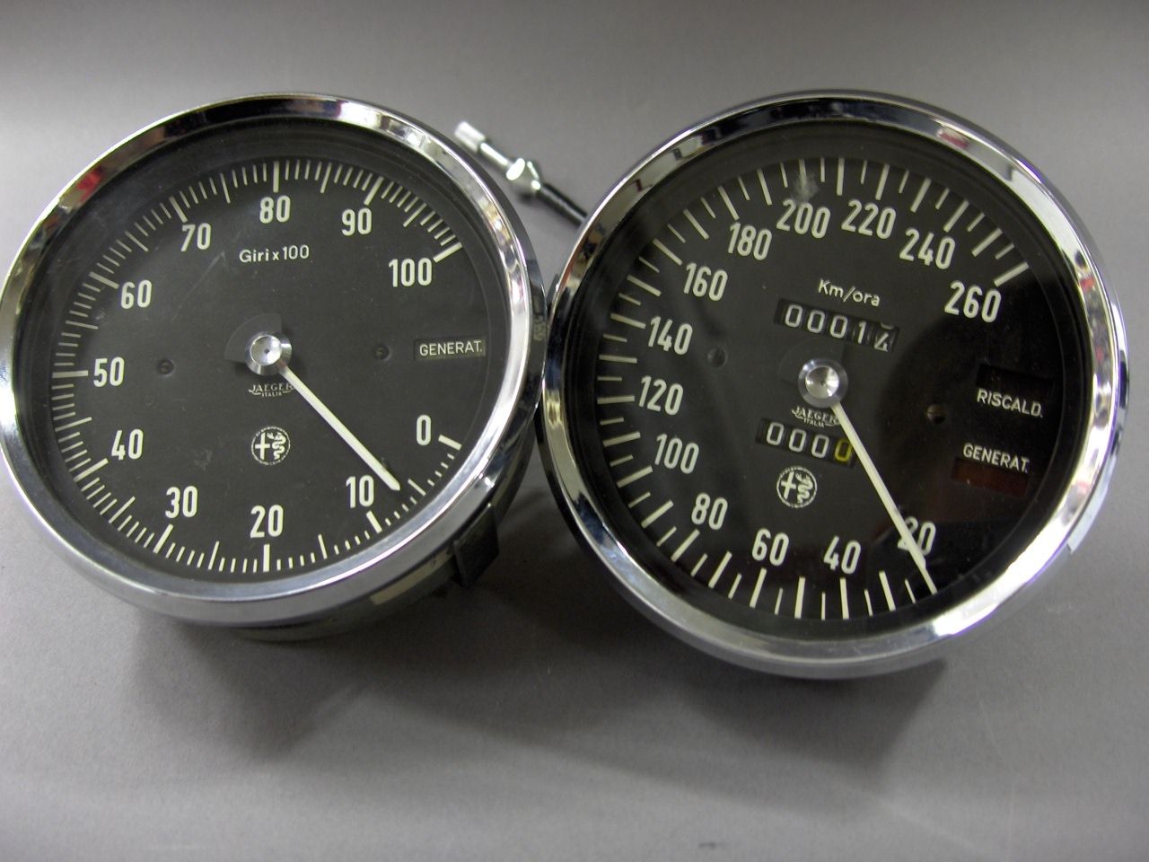 Bonhams Cars : Alfa Romeo - Jaeger Italia; A matched pair of Rev ...