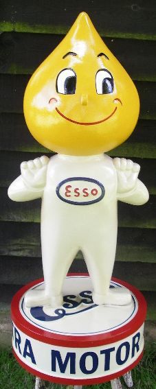 Bonhams Cars : A hand painted glass fibre Esso man,